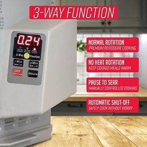 RONC0 | Kitchen | Ronco Platinum Edition Digital Showtime Rotisserie ...